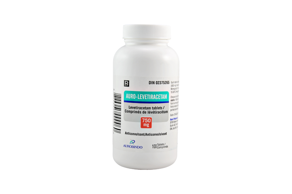 Auro-Levetiracetam 750mg Tab 100 Btl - Auro Pharma Canada