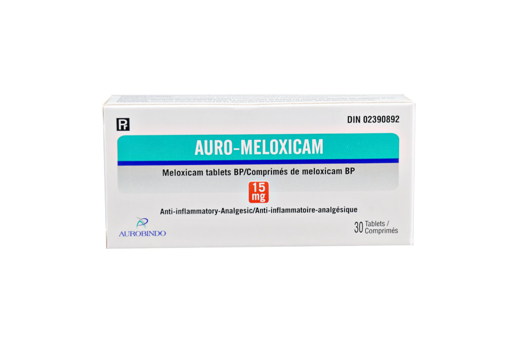 Auro-Meloxicam 15mg Tab 3x10 Blst - Auro Pharma Canada