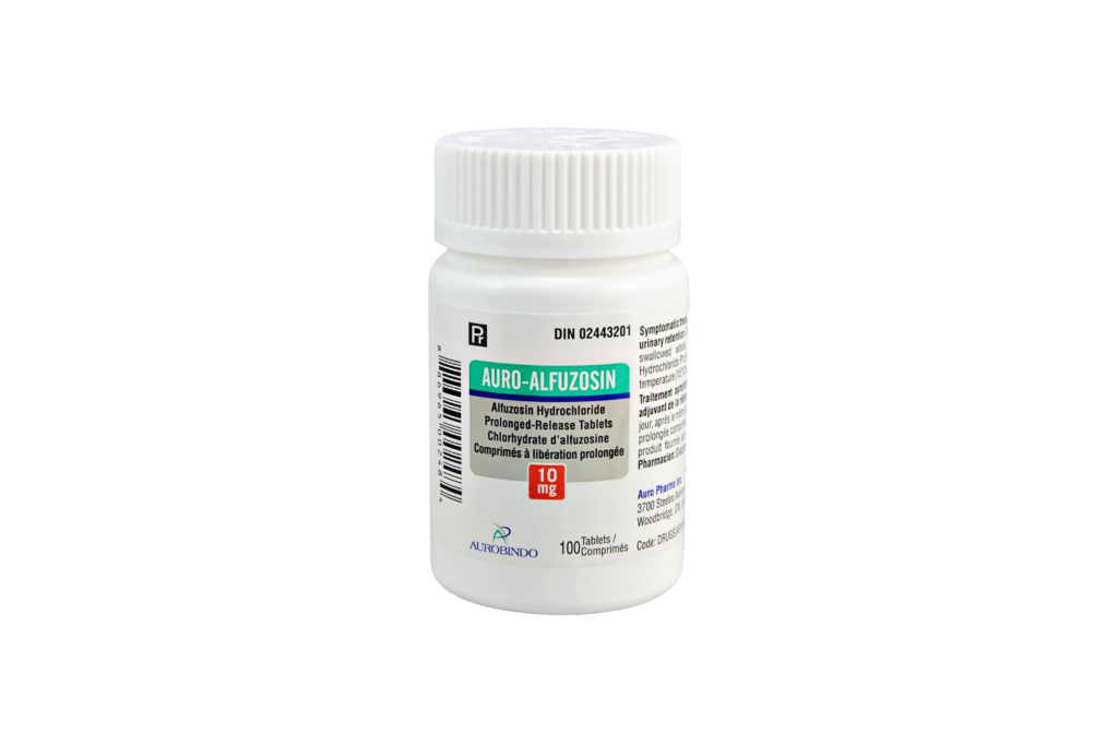 Auro-Alfuzosin 10mg Tab 100 Btl - Auro Pharma Canada
