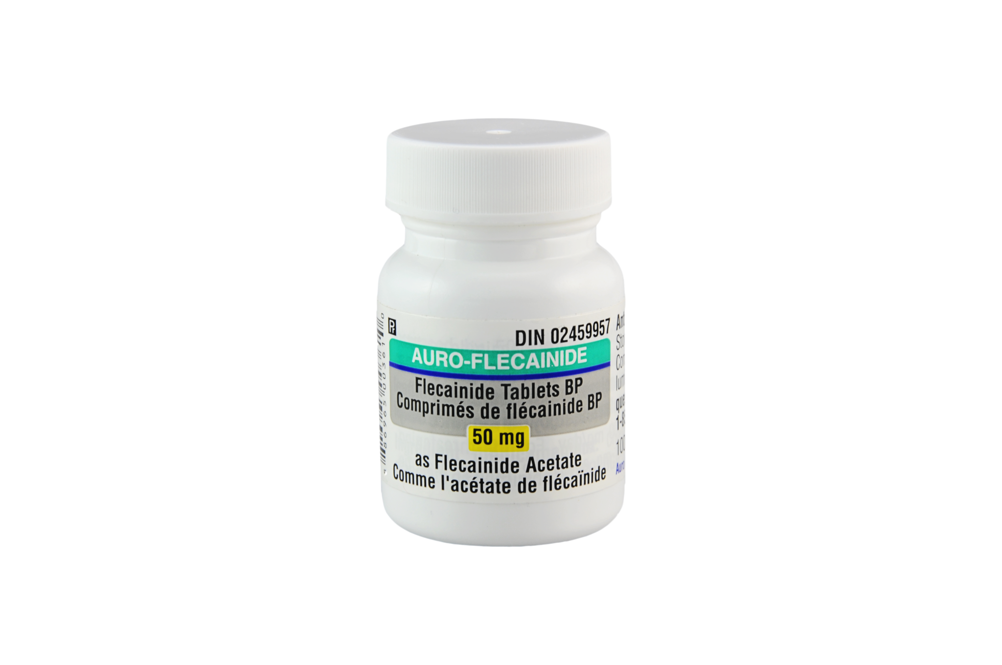 Auro-Flecainide 50mg Tab 100 Btl - Auro Pharma Canada