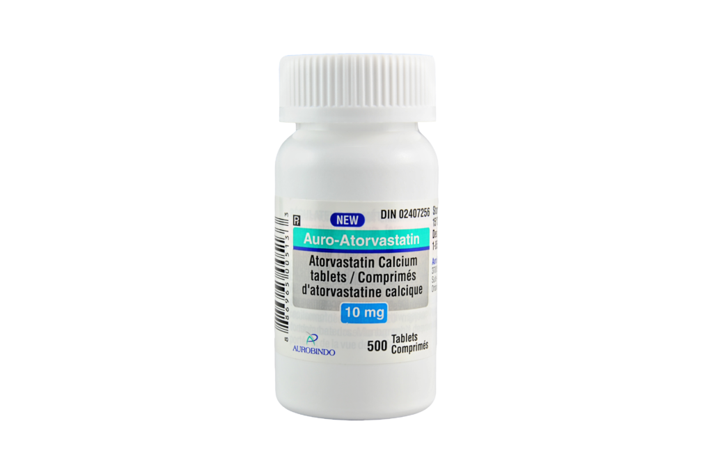 Auro-Atorvastatin 10mg Tab 500 Btl - Auro Pharma Canada