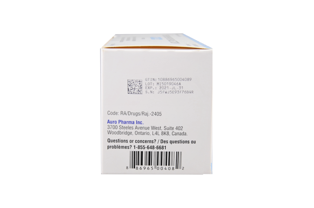 Meropenem for Injection 500mg, 30mL Vial - Auro Pharma Canada